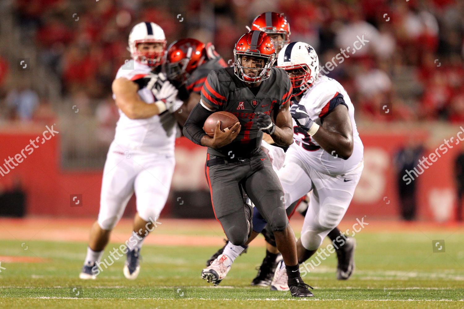 Houston Cougars Quarterback Greg Ward Jr Editorial Stock Photo - Stock ...