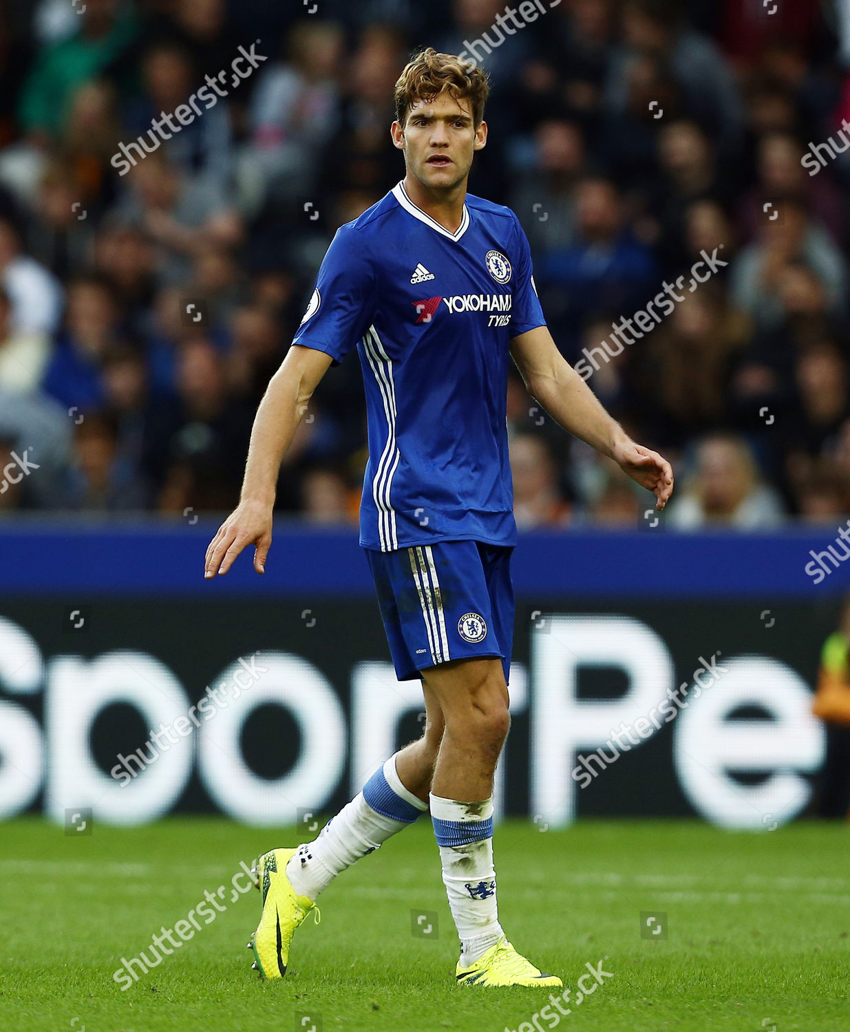 Marcos Alonso Chelsea During Premier League Editorial Stock Photo ...