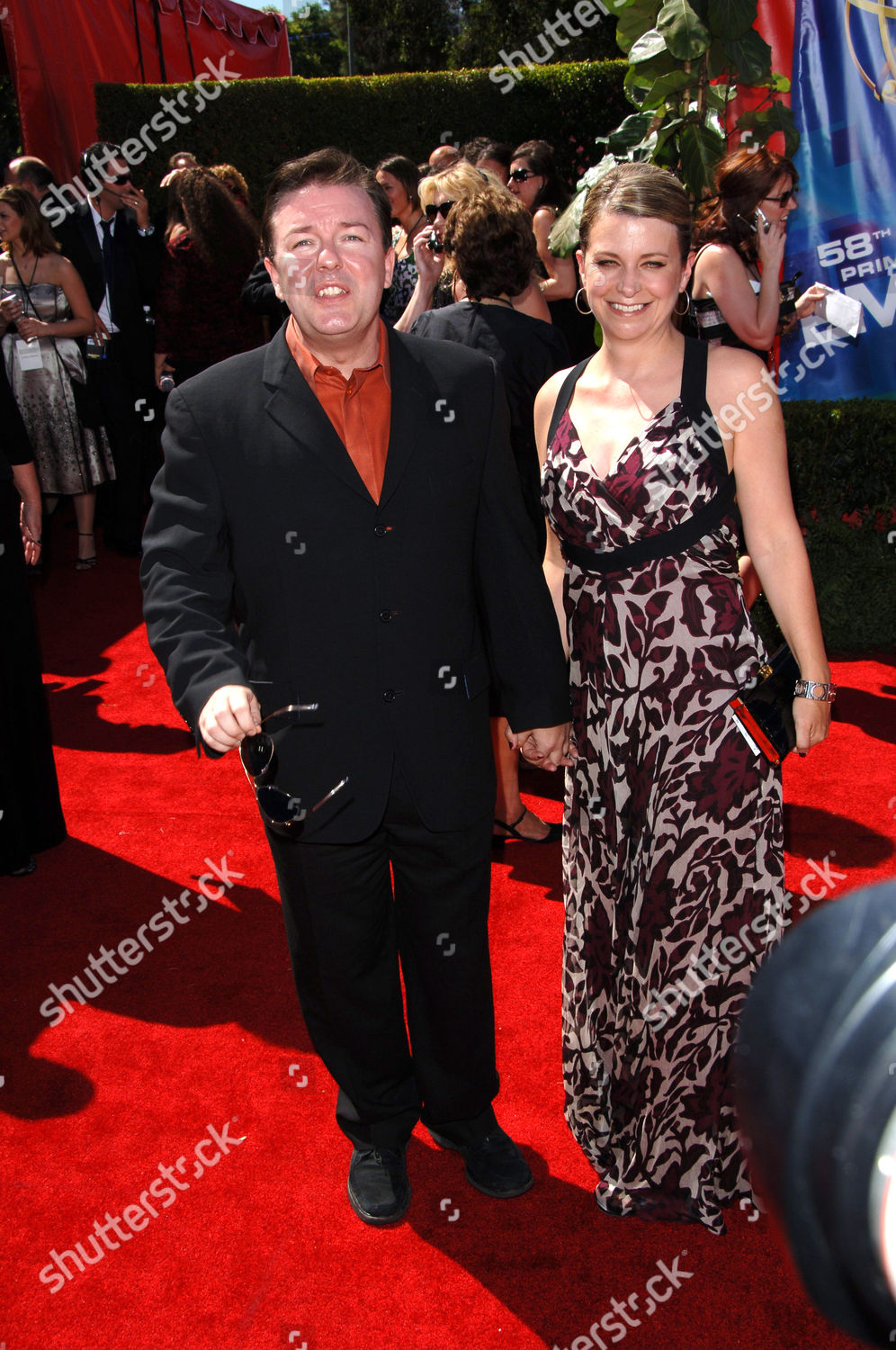Ricky Gervais Girlfriend Jane Fallon Editorial Stock Photo - Stock ...