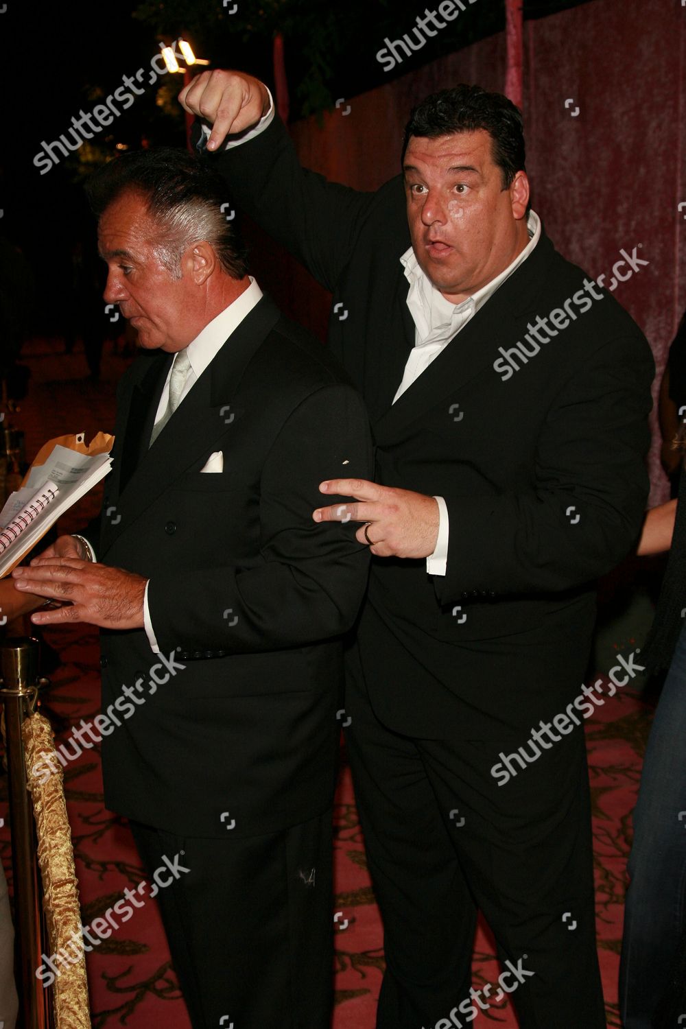 Tony Sirico Steve Schirripa Editorial Stock Photo - Stock Image ...