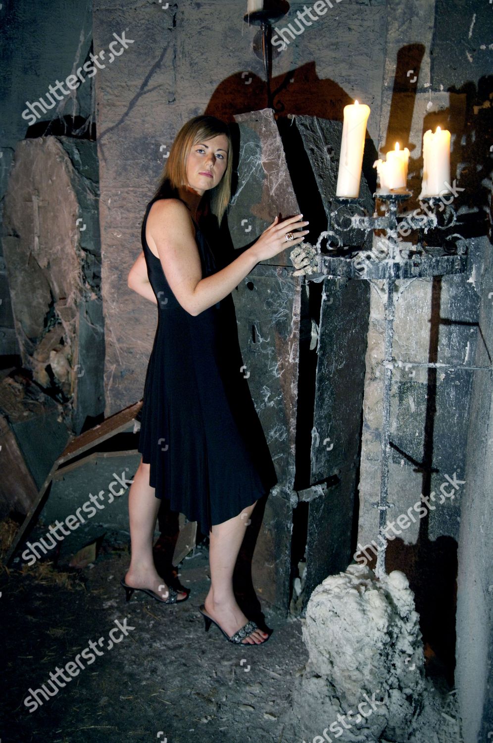 Claire Catterson Who Appear Horror Movie Editorial Stock Photo - Stock ...