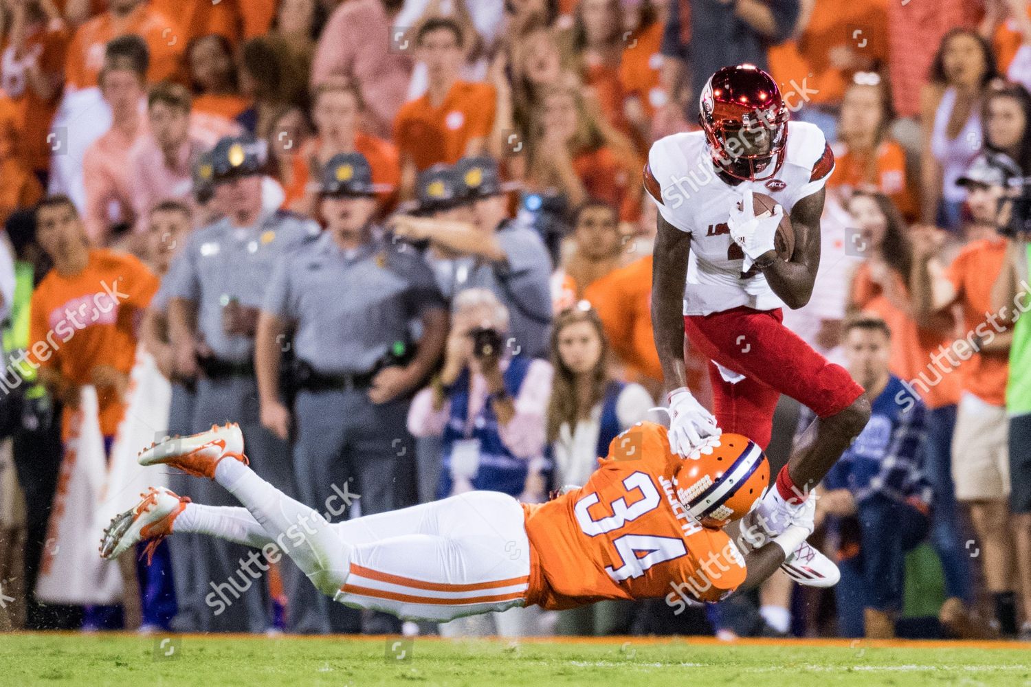 Clemson Wide Receiver Rayray Mccloud 34 Editorial Stock Photo - Stock ...