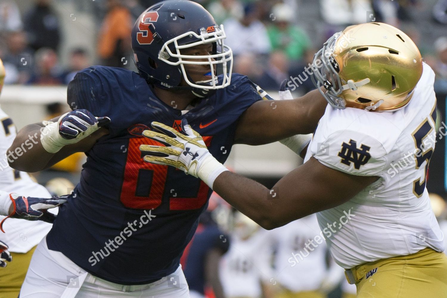 Syracuse Orange Offensive Lineman Jamar Mcgloster Editorial Stock Photo - Stock Image | Shutterstock