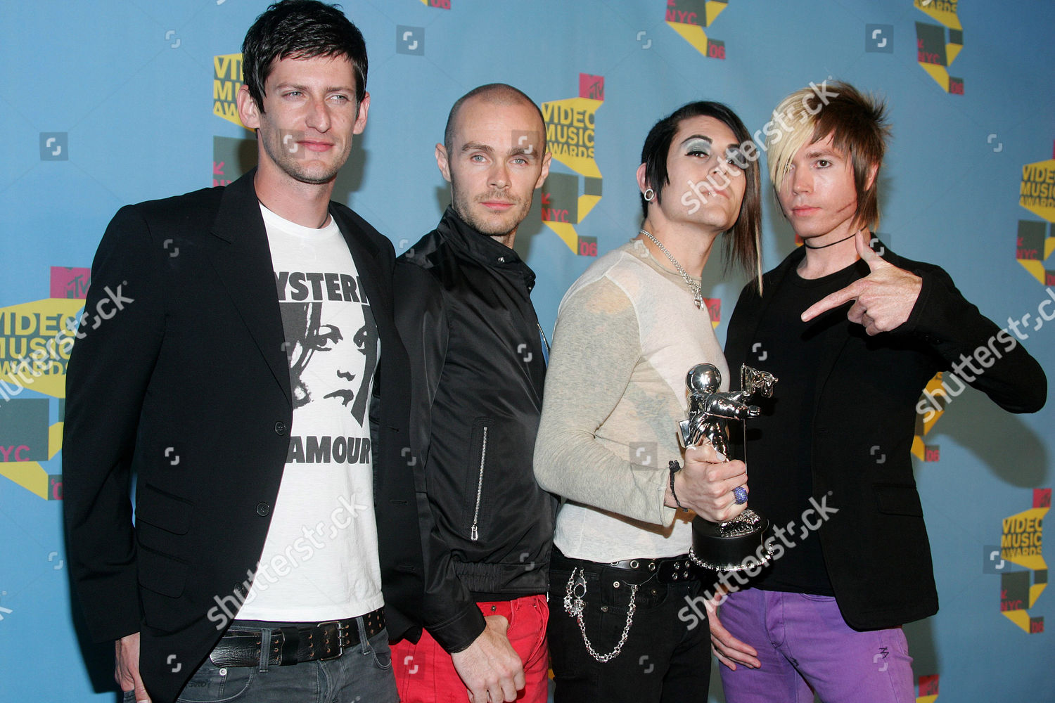Afi Adam Carson Hunter Davey Havok Editorial Stock Photo - Stock Image ...
