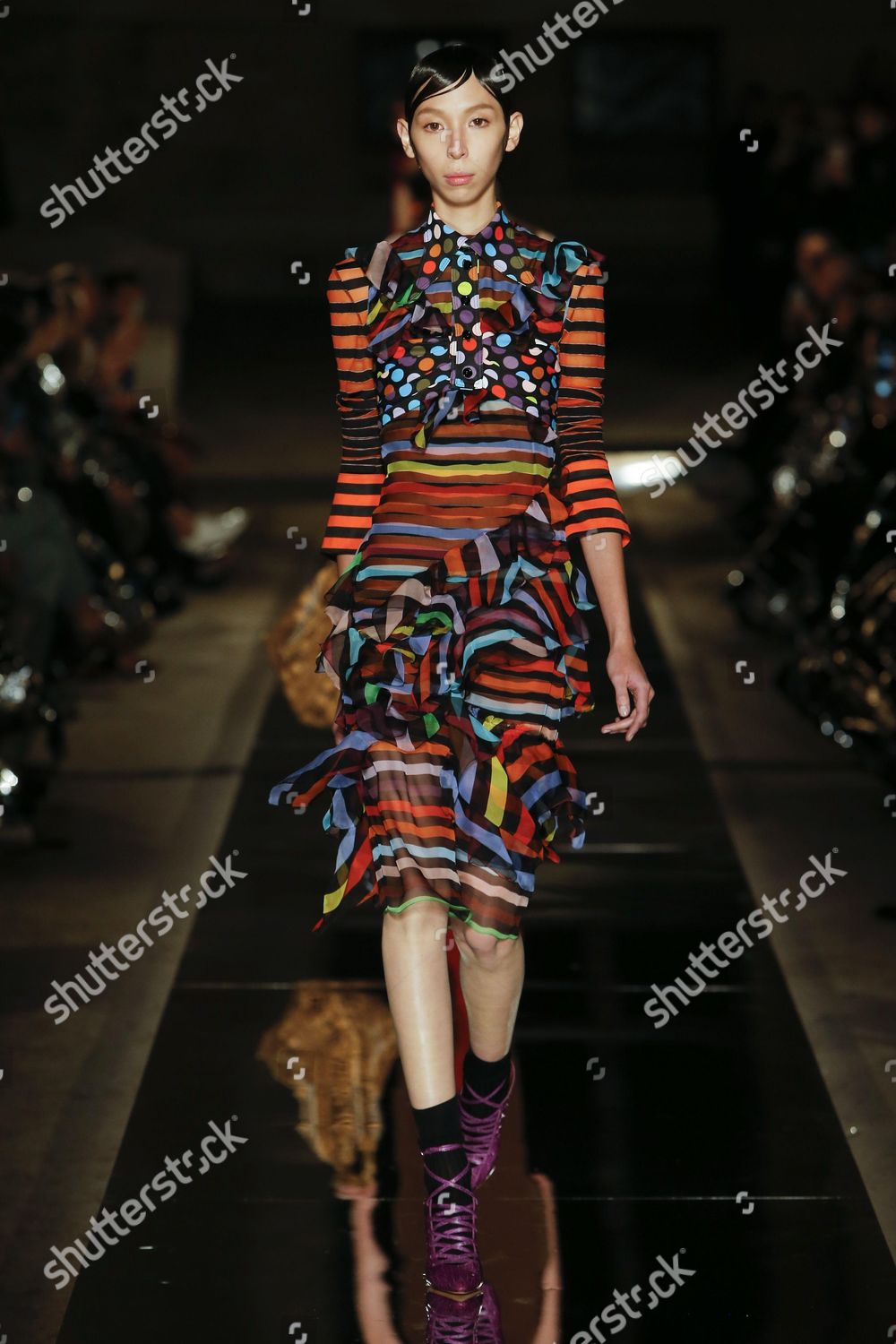 Issa Lish On Catwalk Editorial Stock Photo - Stock Image | Shutterstock
