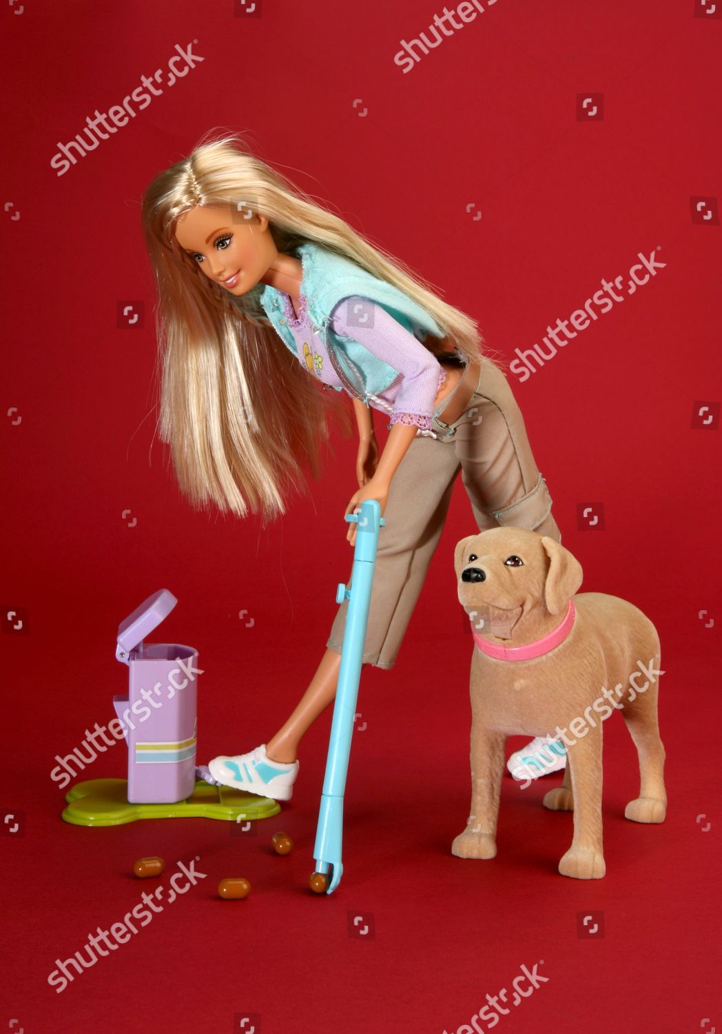 Mattel Barbie Doll Tanner Defecating Dog Editorial Stock Photo - Stock ...