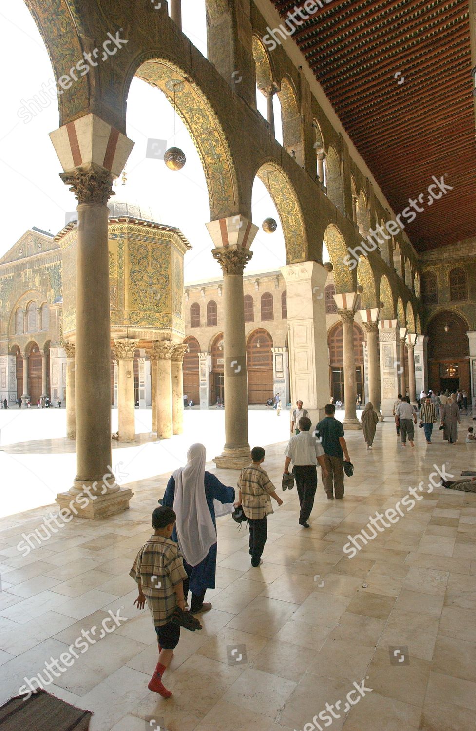 Great Mosque Damascus Syria Editorial Stock Photo - Stock Image ...
