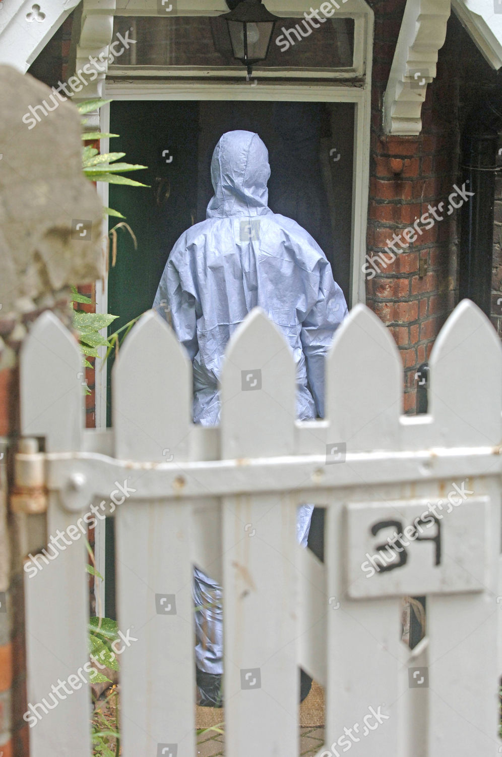 Forensic Officer Scene Crime Lucy Braham Editorial Stock Photo - Stock ...