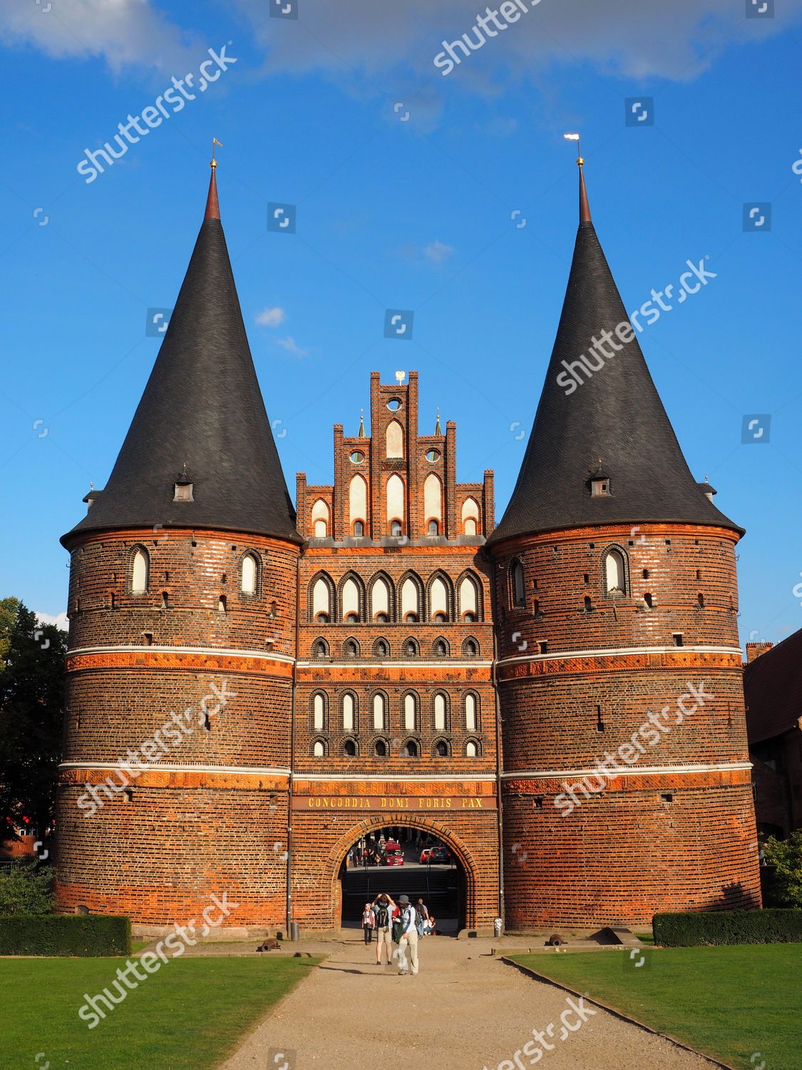 Holsten Gate Holstentor This Iconic Gates Editorial Stock Photo - Stock ...