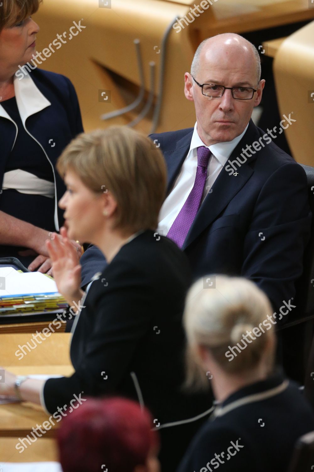 Nicola Sturgeon First Minister Scotland Leader Editorial Stock Photo ...