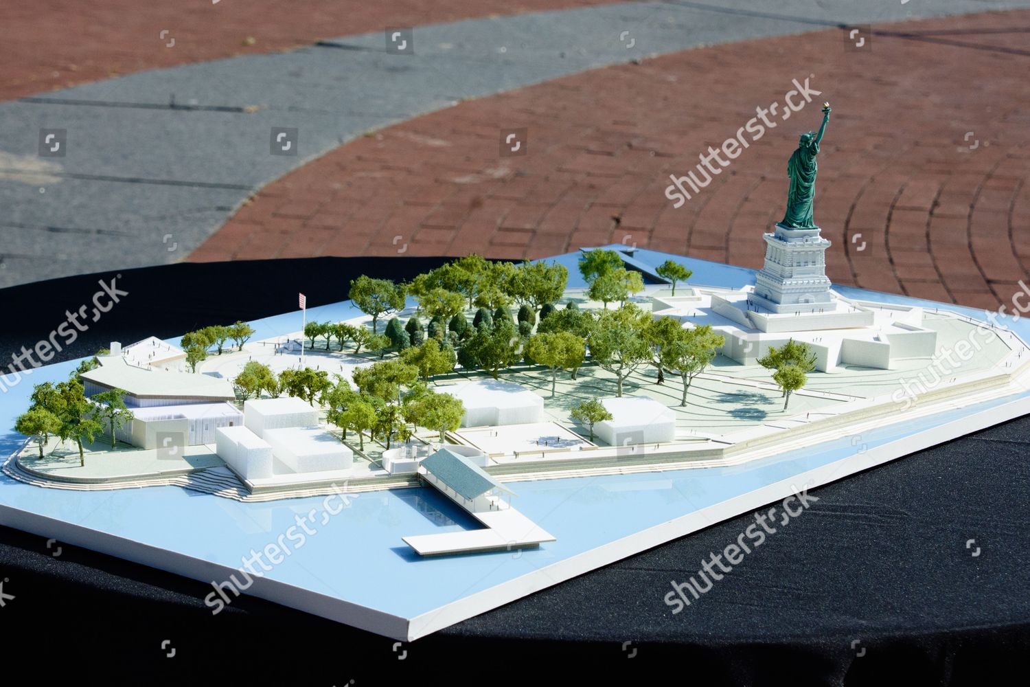Scale Model Statue Liberty Museum Liberty Editorial Stock Photo - Stock ...