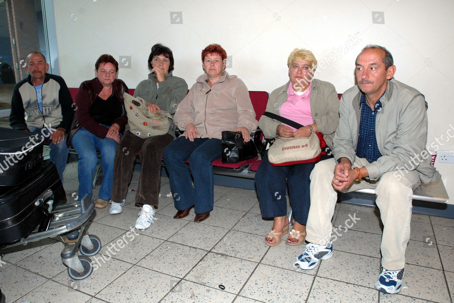 Polish Migrant Workers Abandoned Luton Airport Editorial Stock Photo ...