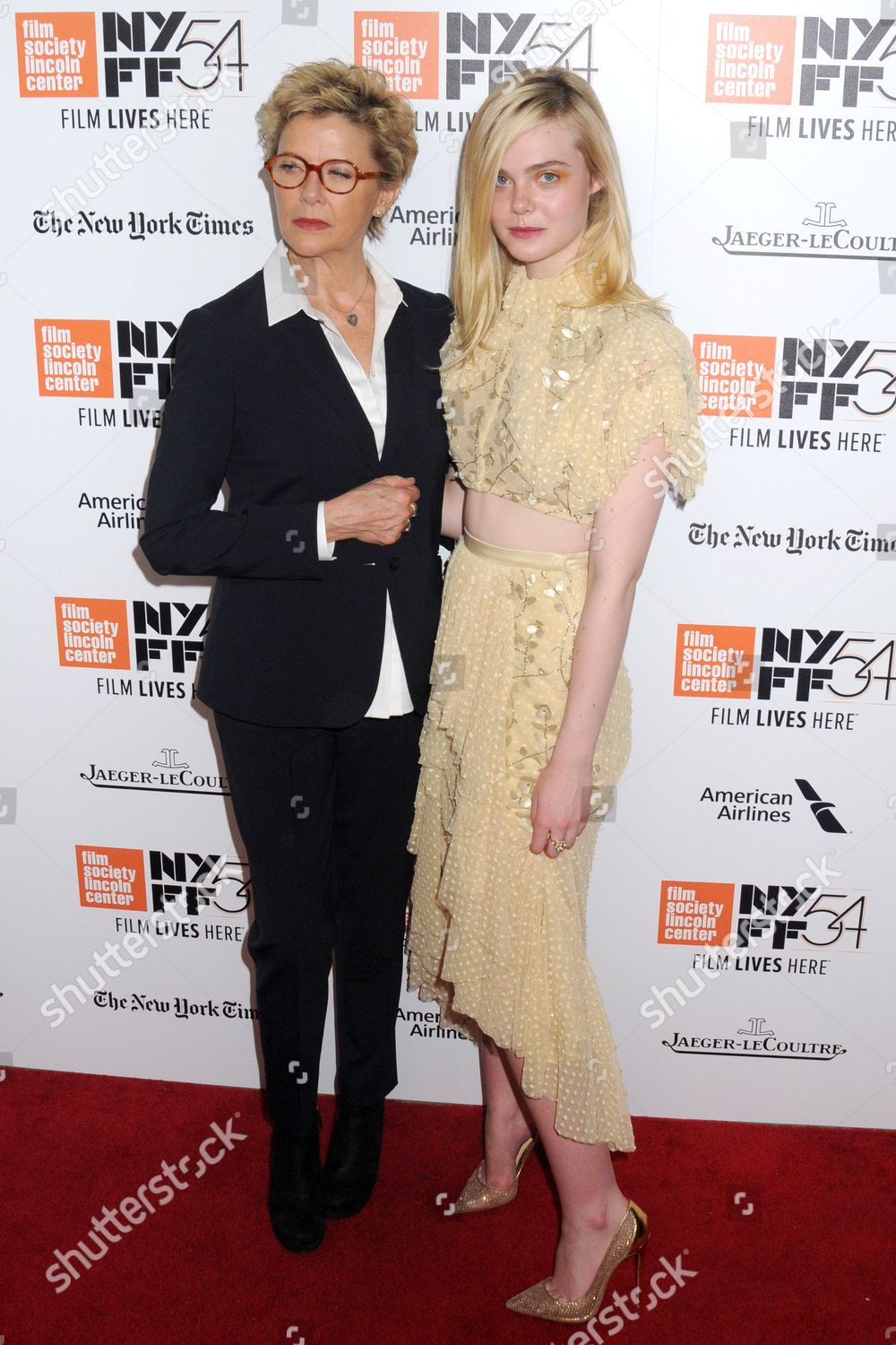 Annette Bening Elle Fanning Editorial Stock Photo - Stock Image ...