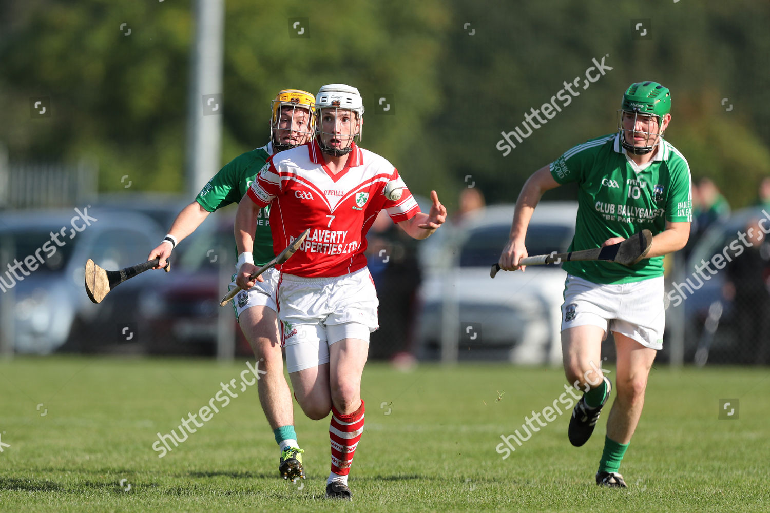Ballygallet Vs Loughgiel Loughgiels Tiernan Coyle Editorial Stock Photo ...