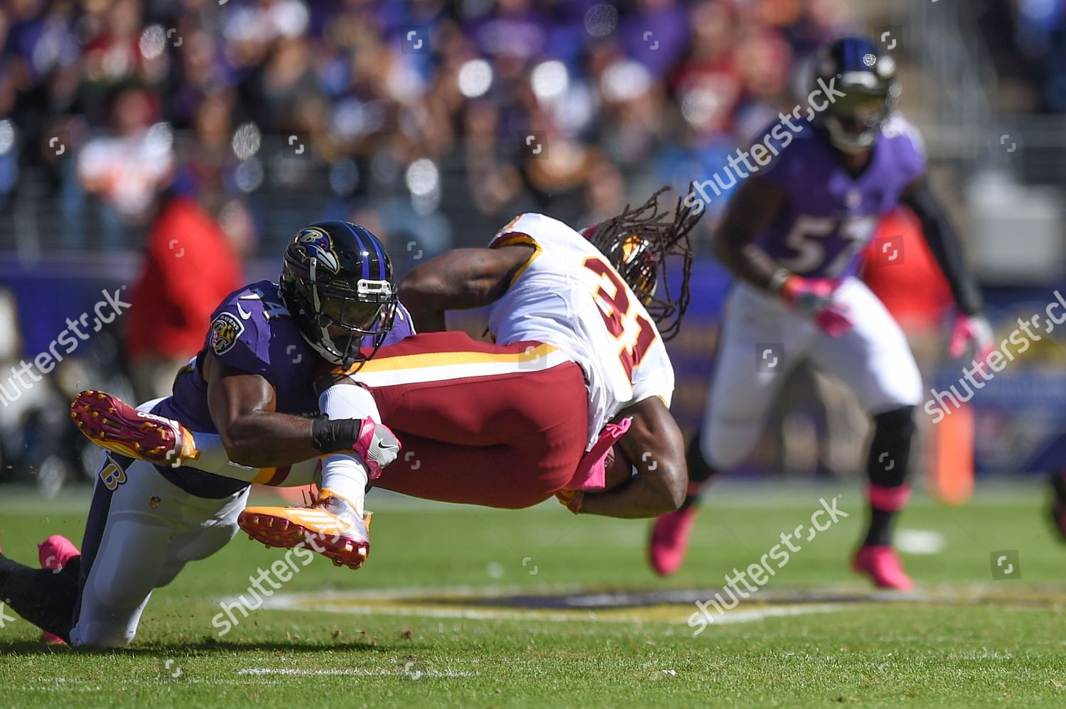 Baltimore Ravens Inside Linebacker Zach Orr Editorial Stock Photo ...