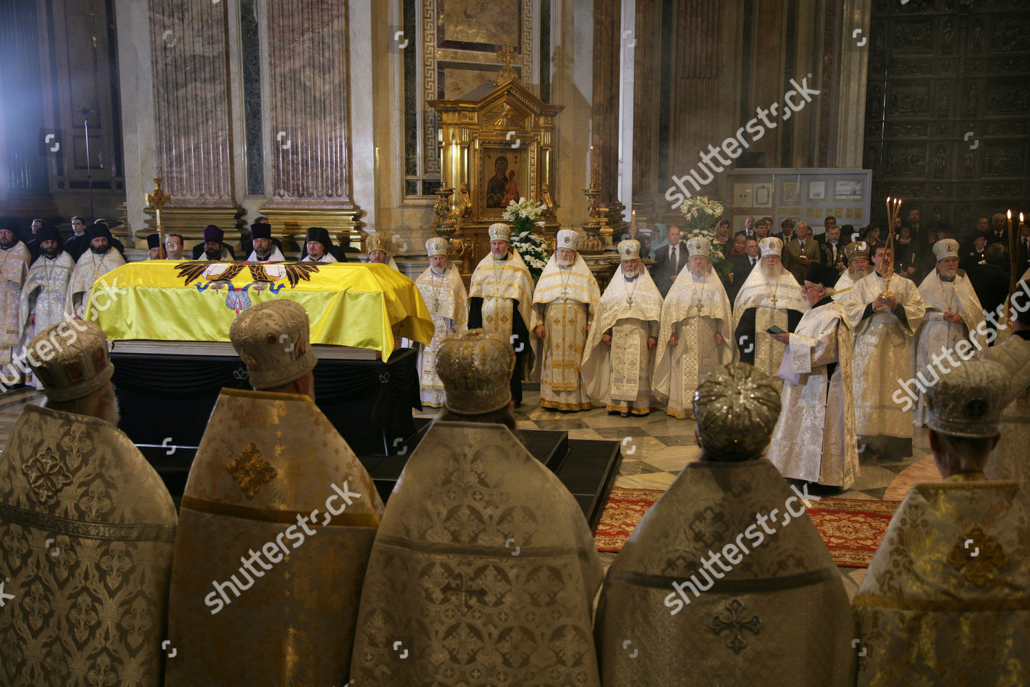 Reburial Ceremony Empress Maria Fedorovna Editorial Stock Photo - Stock ...