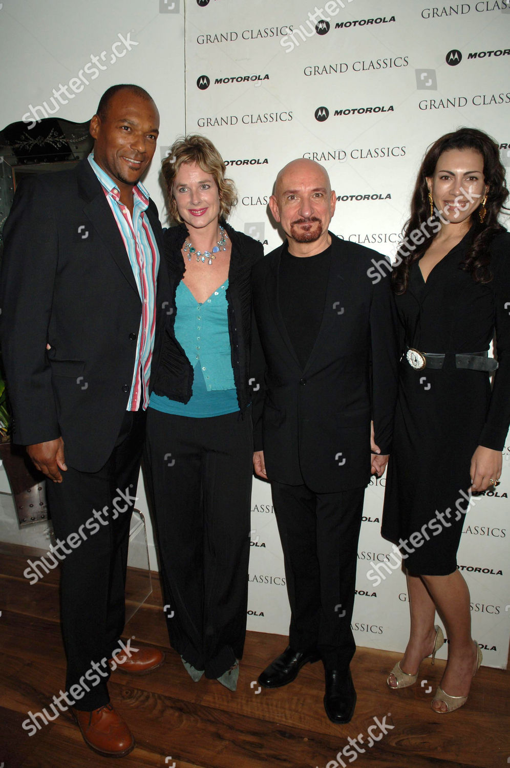 Colin Salmon Wife Fiona Ben Kingsley Editorial Stock Photo - Stock ...