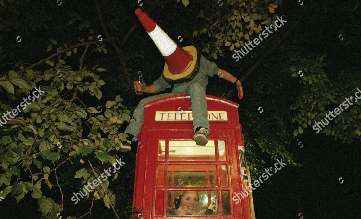 Drunk Student Celebrates Freshers Week Traffic Editorial Stock Photo ...