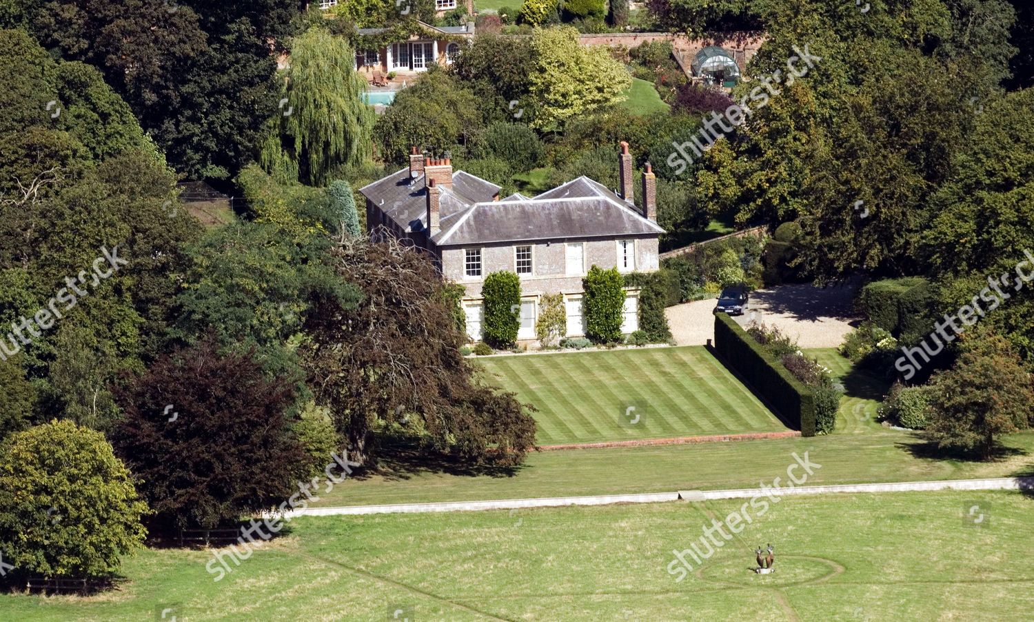 Old Rectory Peasmore Home Tory Leader Editorial Stock Photo - Stock ...