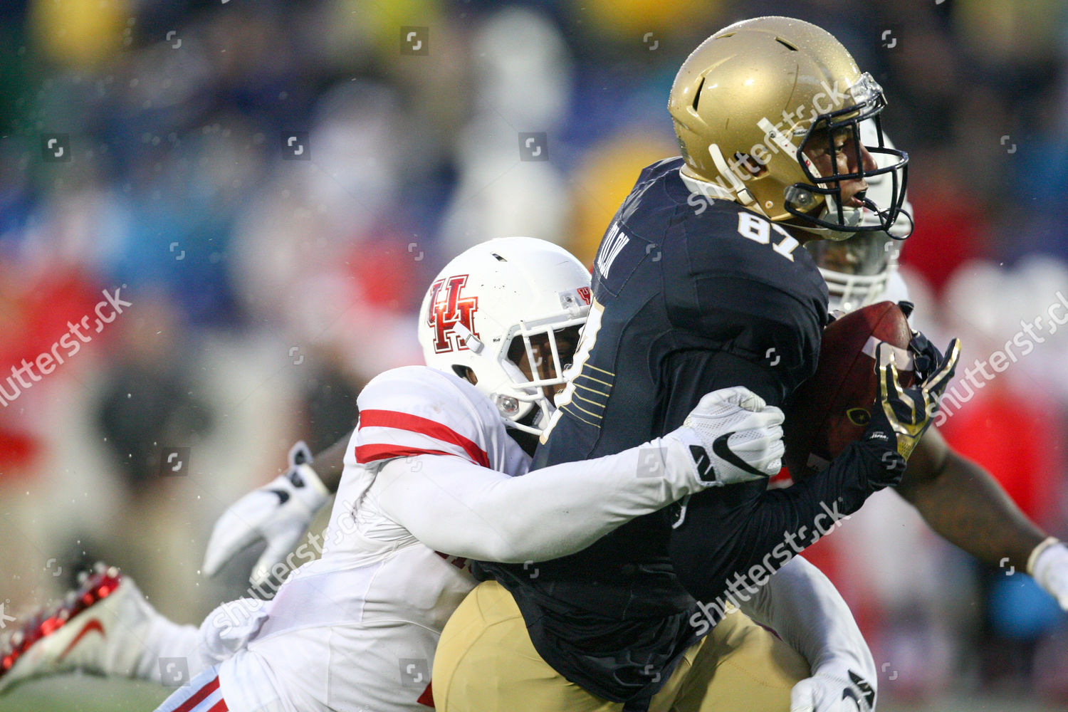 Navy Midshipmen Wide Receiver Brandon Colon Editorial Stock Photo ...