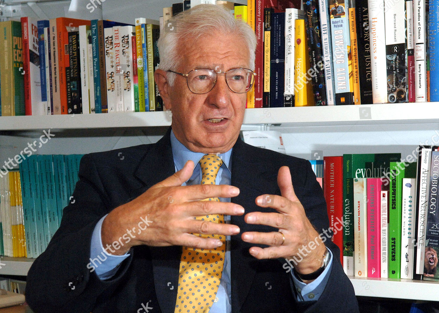 Lord Layard Who Nicknamed Happiness Tsar Editorial Stock Photo - Stock ...