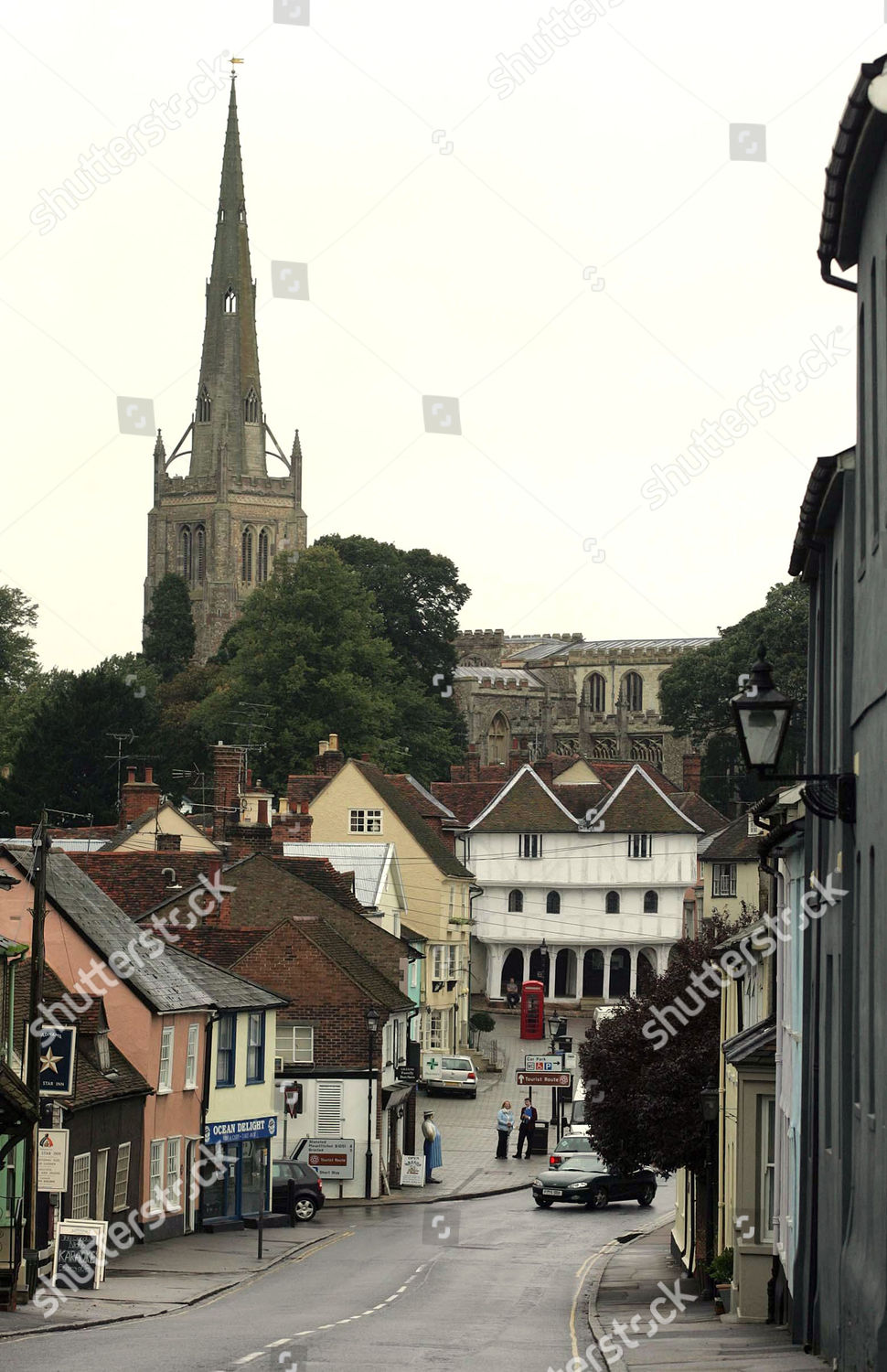 General View Thaxted Market Ancient Town Editorial Stock Photo - Stock ...