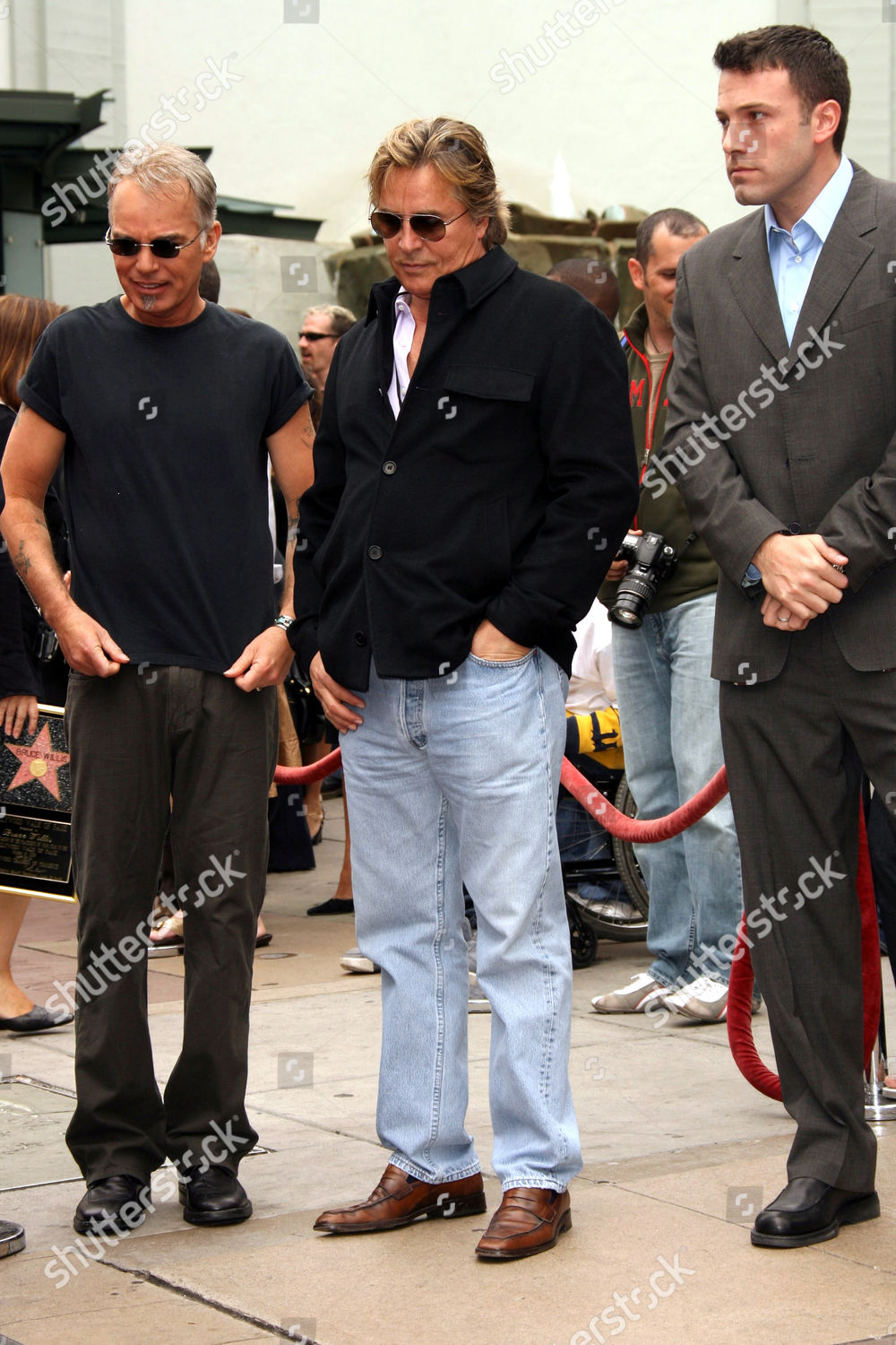 Billy Bob Thornton Don Johnson Ben Editorial Stock Photo - Stock Image ...