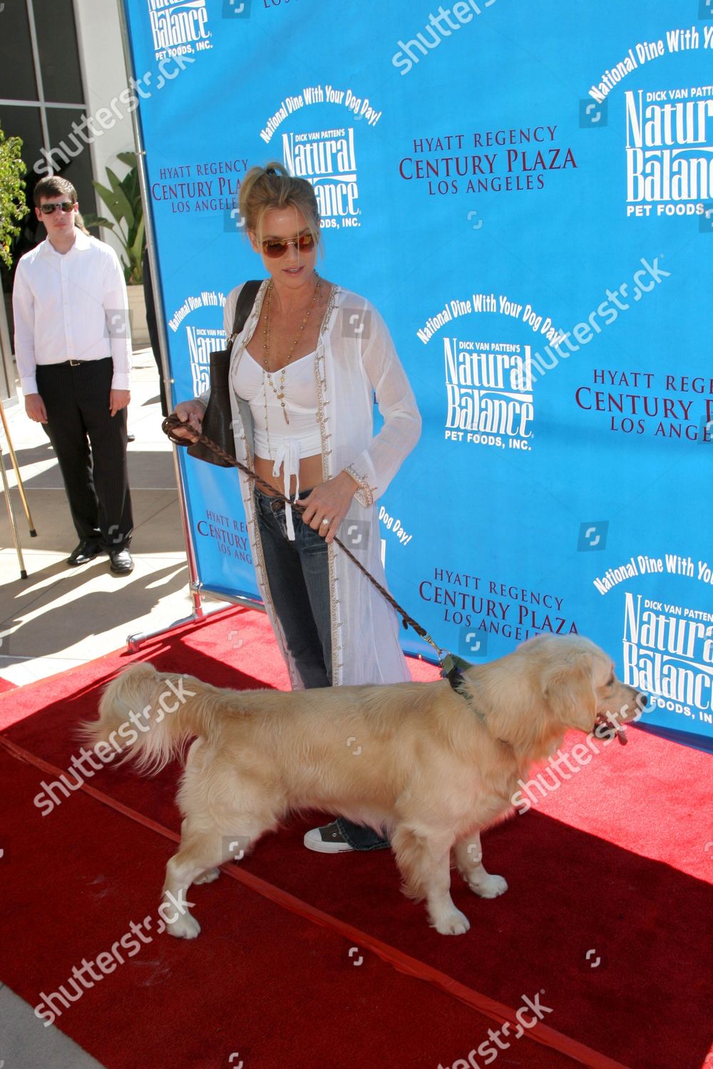 Nicolette Sheridan Her Dog Oliver Editorial Stock Photo - Stock Image ...