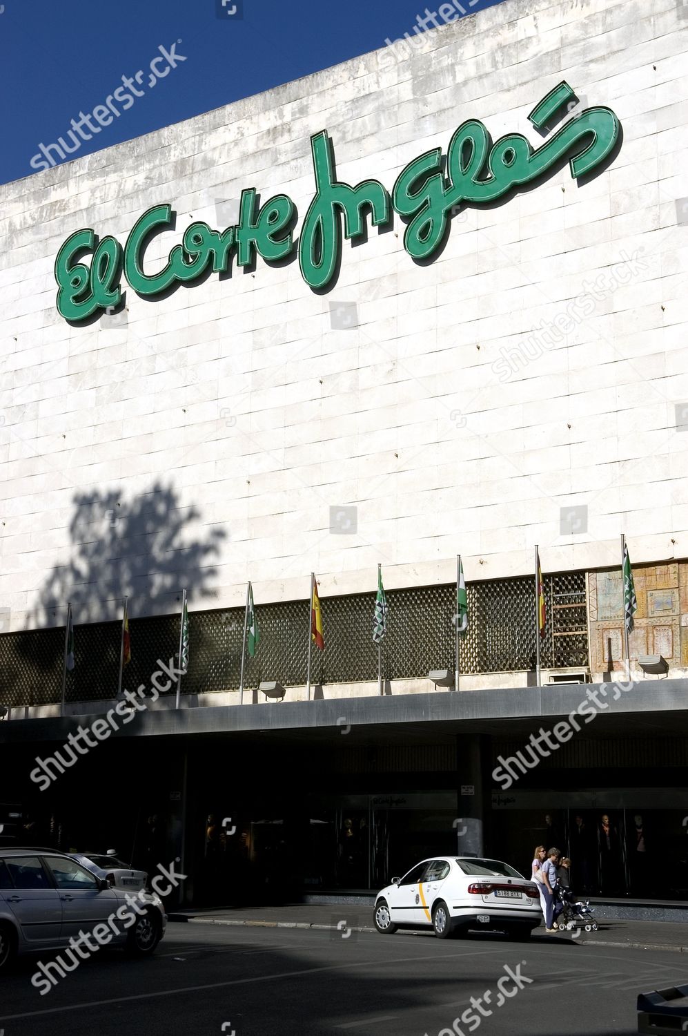 El Cortes Ingles Department Store Seville Editorial Stock Photo - Stock ...