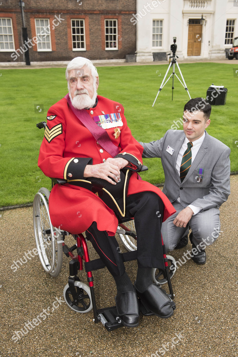 Recipients George Cross Medal Mark 75th Editorial Stock Photo - Stock ...