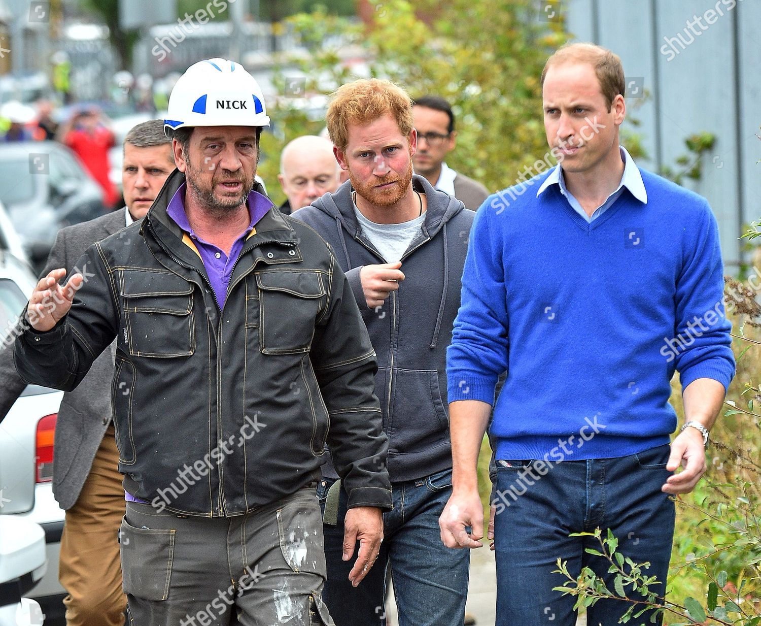 Tv Presenter Nick Knowles White Hat Editorial Stock Photo - Stock Image ...