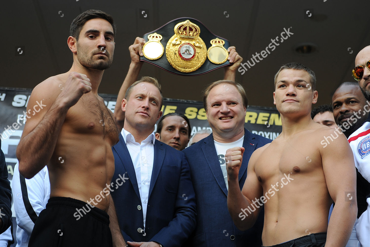 Boxnation Weigh Frank Buglioni V Fedor Editorial Stock Photo - Stock ...