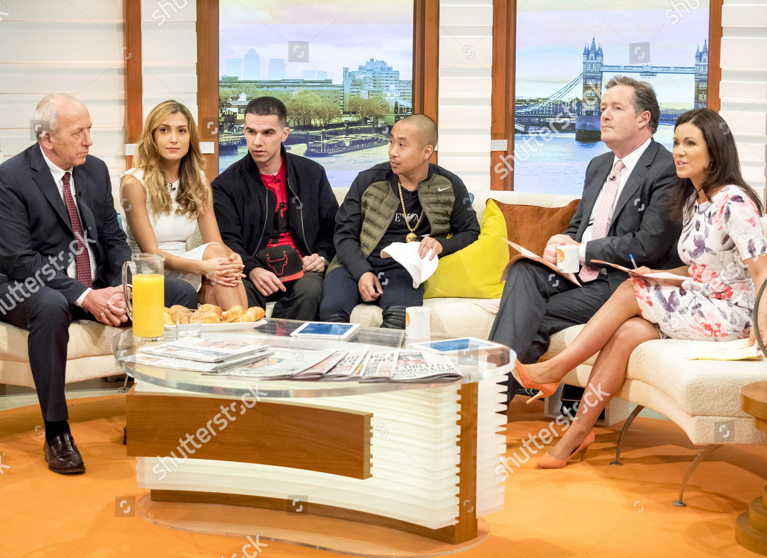 Peter Bleksley Amina Maz Endrit Ferizoli Editorial Stock Photo - Stock ...