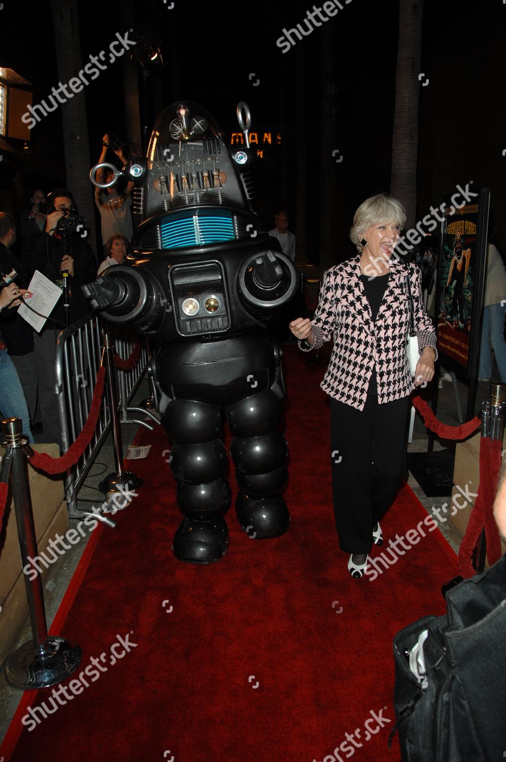 Robby Robot Anne Francis Editorial Stock Photo - Stock Image | Shutterstock