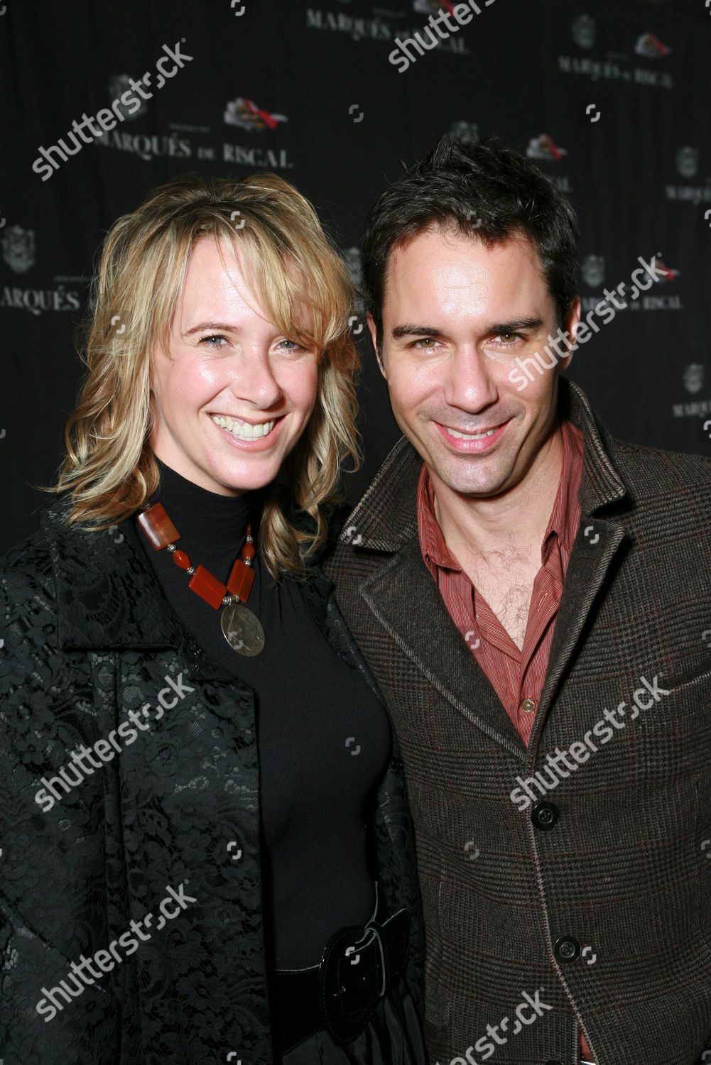 Eric Mccormack Wife Janet Holden Editorial Stock Photo - Stock Image ...