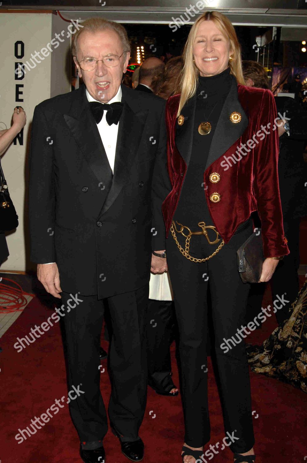 David Frost Lady Carina Fitzalan Howard Editorial Stock Photo - Stock ...