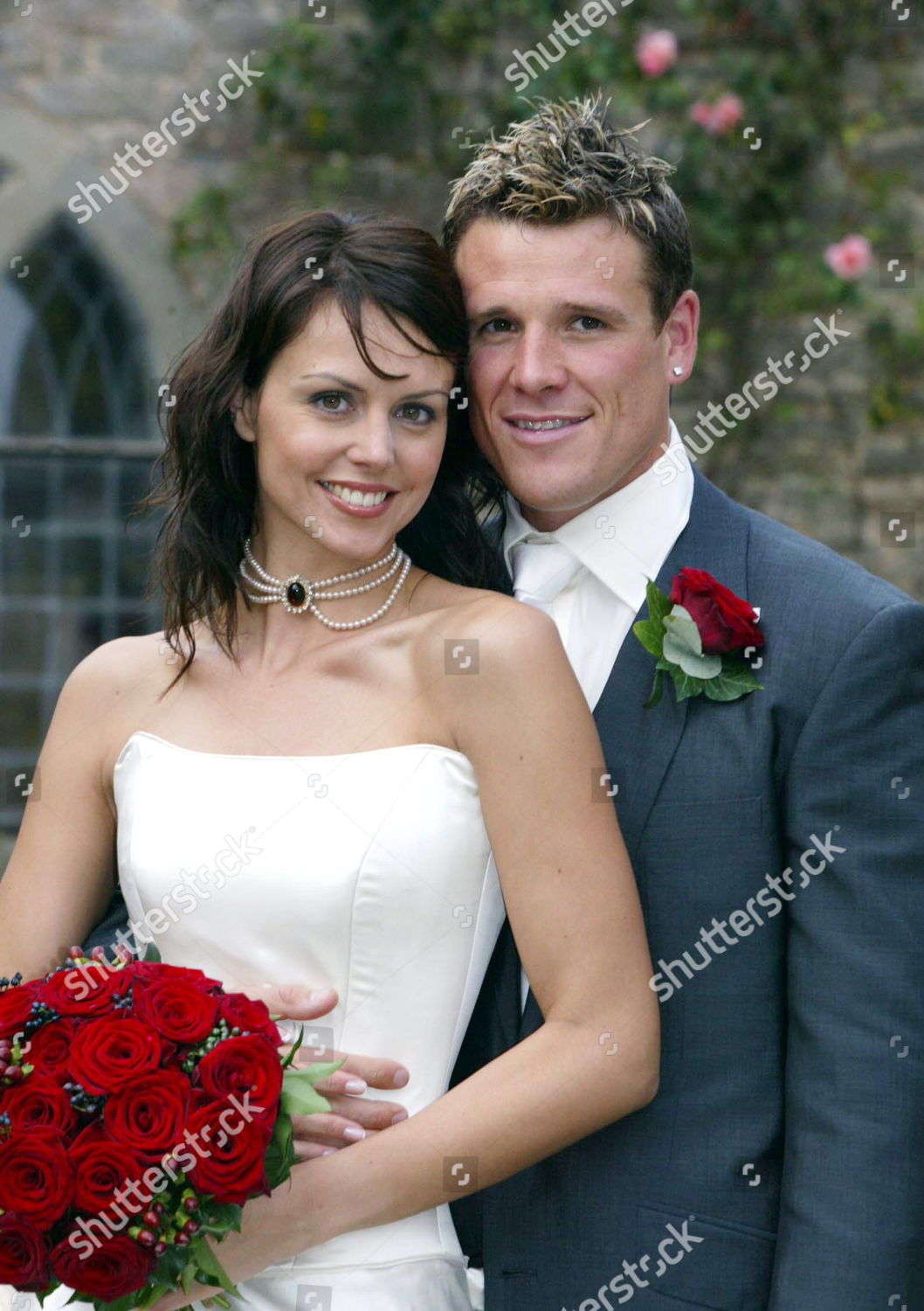 Beverley Turner James Cracknell Their Wedding Editorial Stock Photo ...
