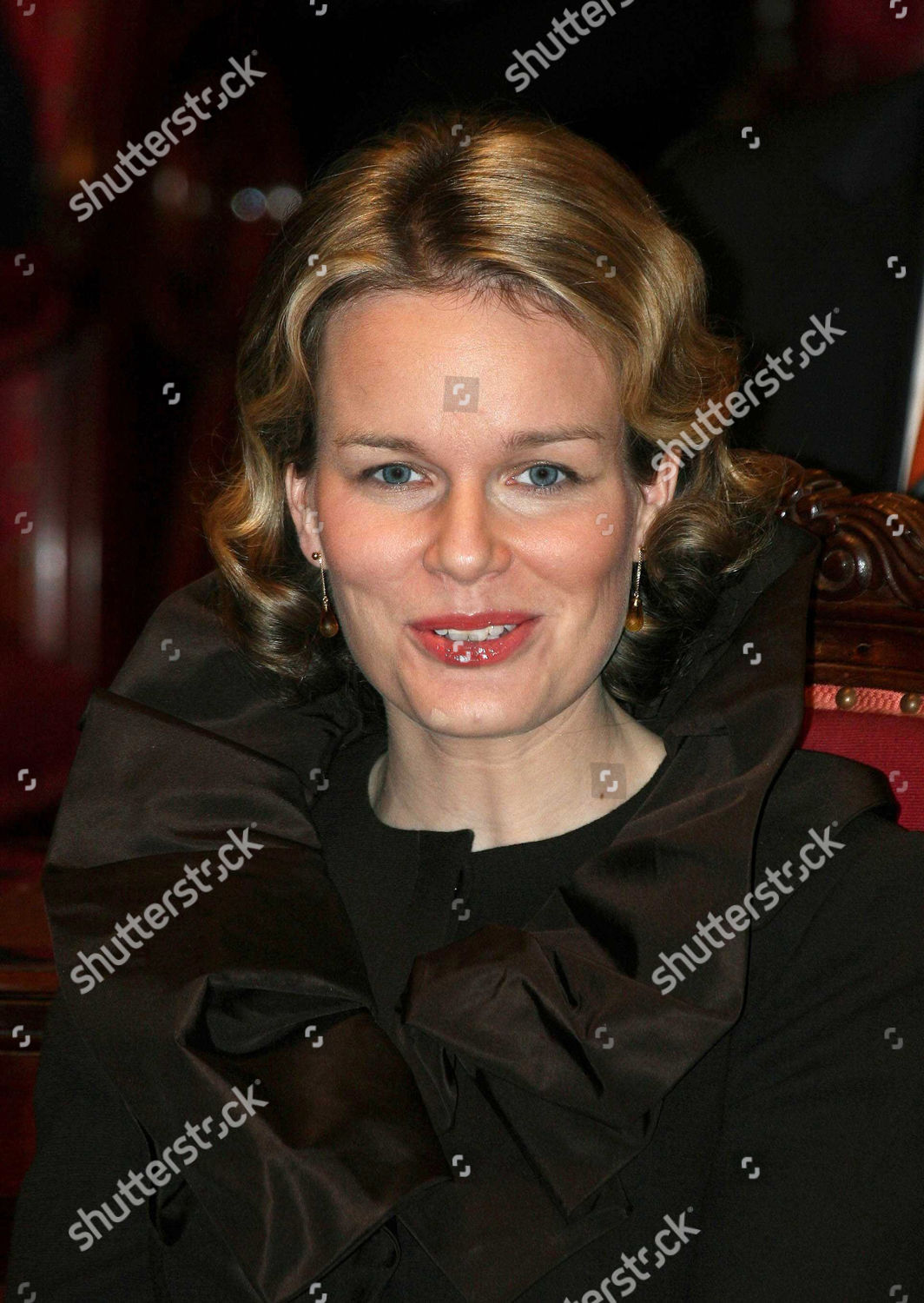 Princess Mathilde During Ceremony Honour Kings Editorial Stock Photo ...