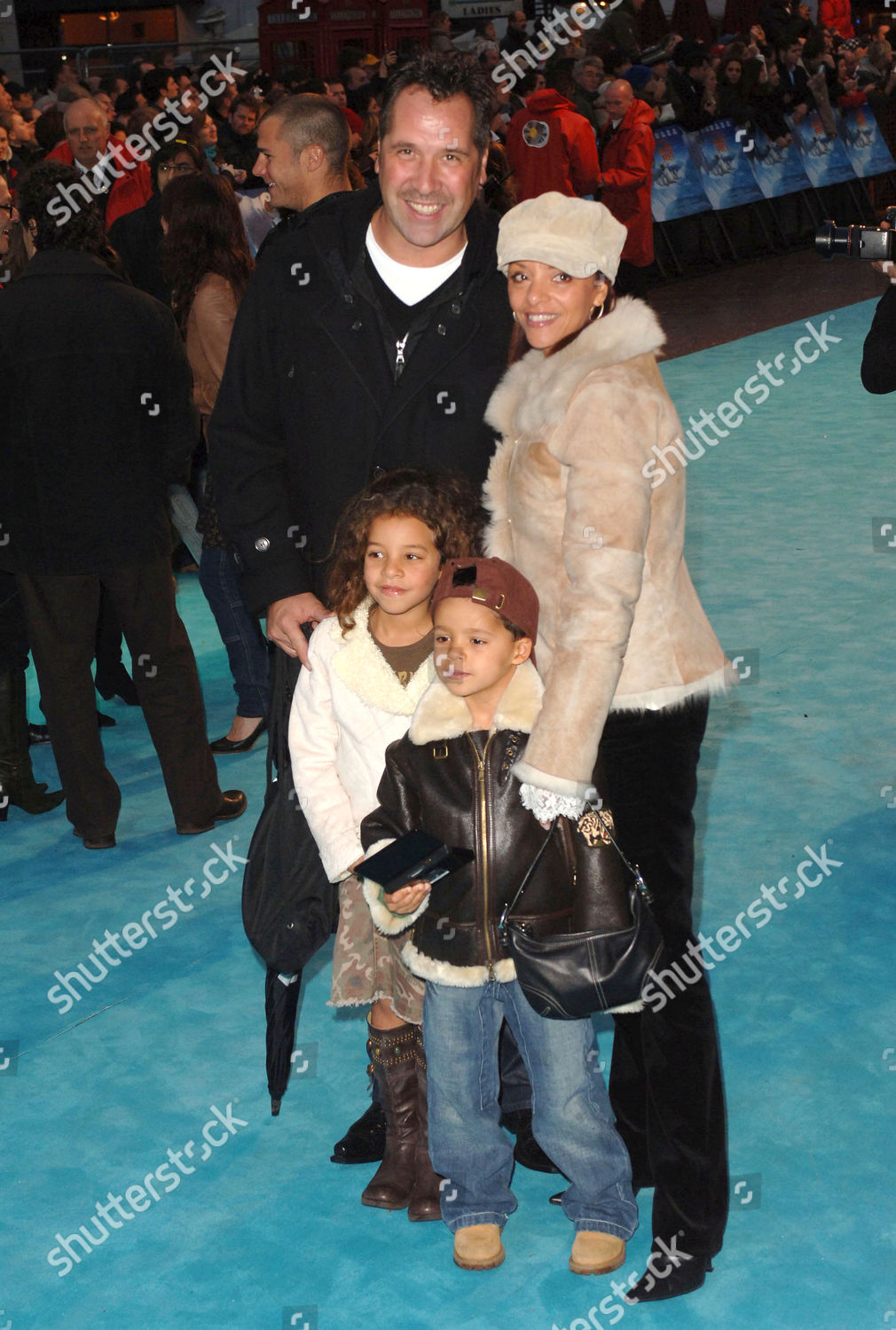 David Seaman Wife Debbie Their Children Editorial Stock Photo - Stock ...