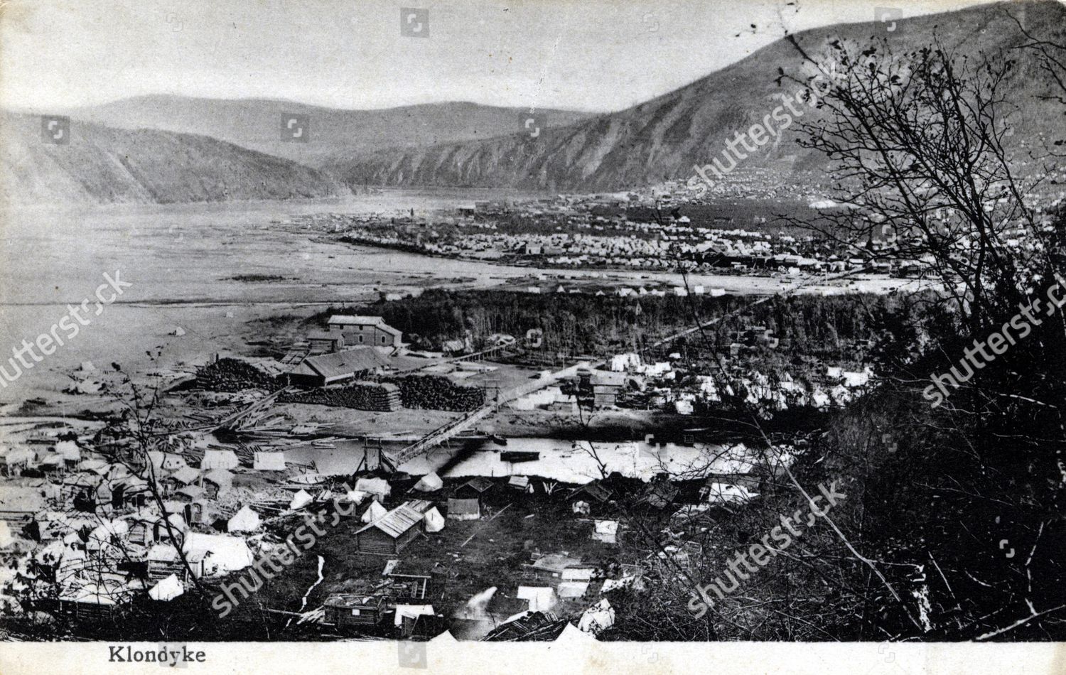 Yukon Territory During Gold Rush Dawson Editorial Stock Photo - Stock ...