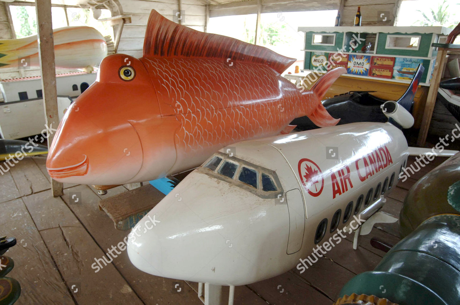 Coffins Shape Fish Aircraft Coffins Made Editorial Stock Photo - Stock ...