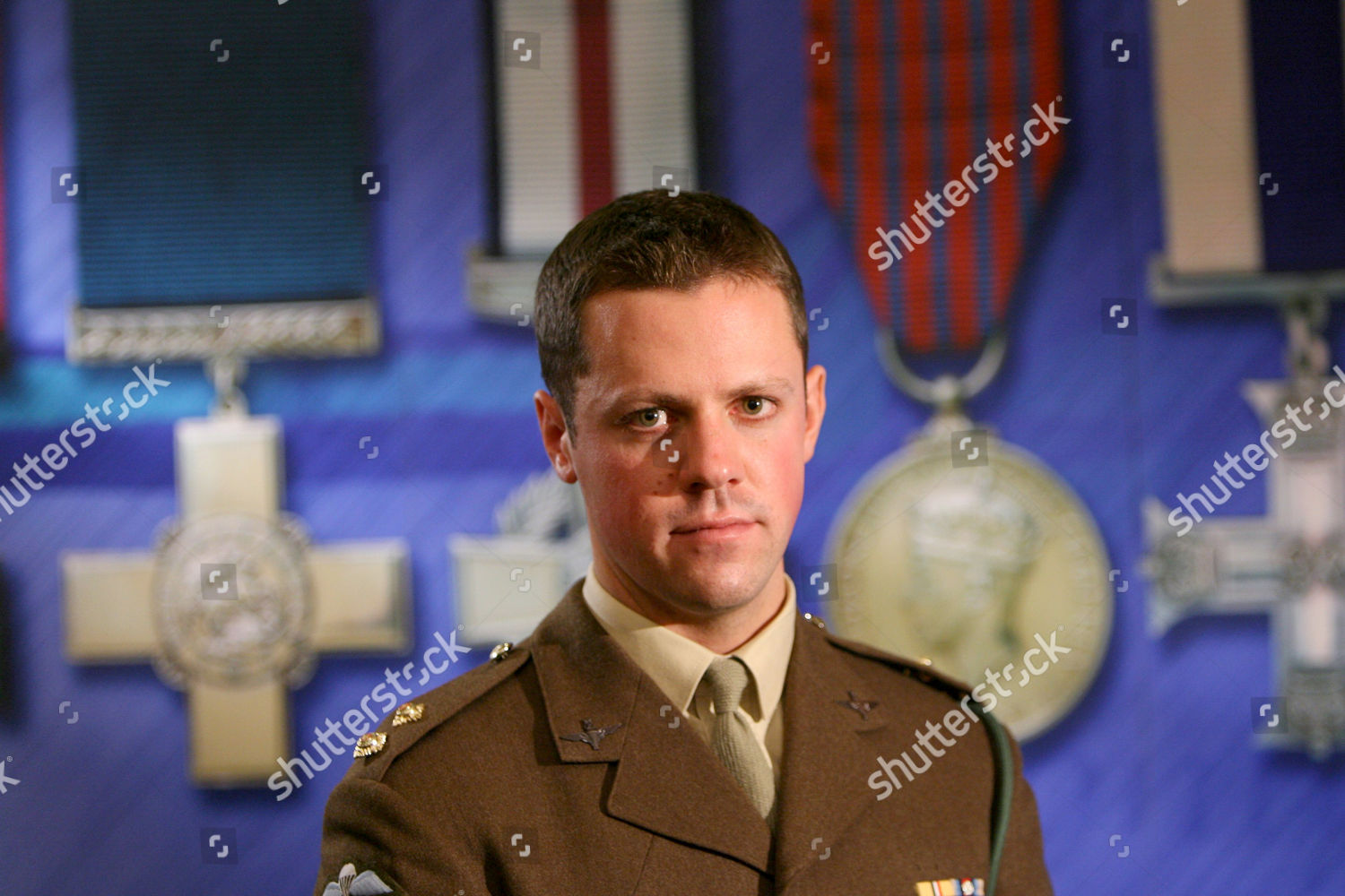 Lt Hugo Farmer Consp Gallantry Cross Editorial Stock Photo - Stock ...
