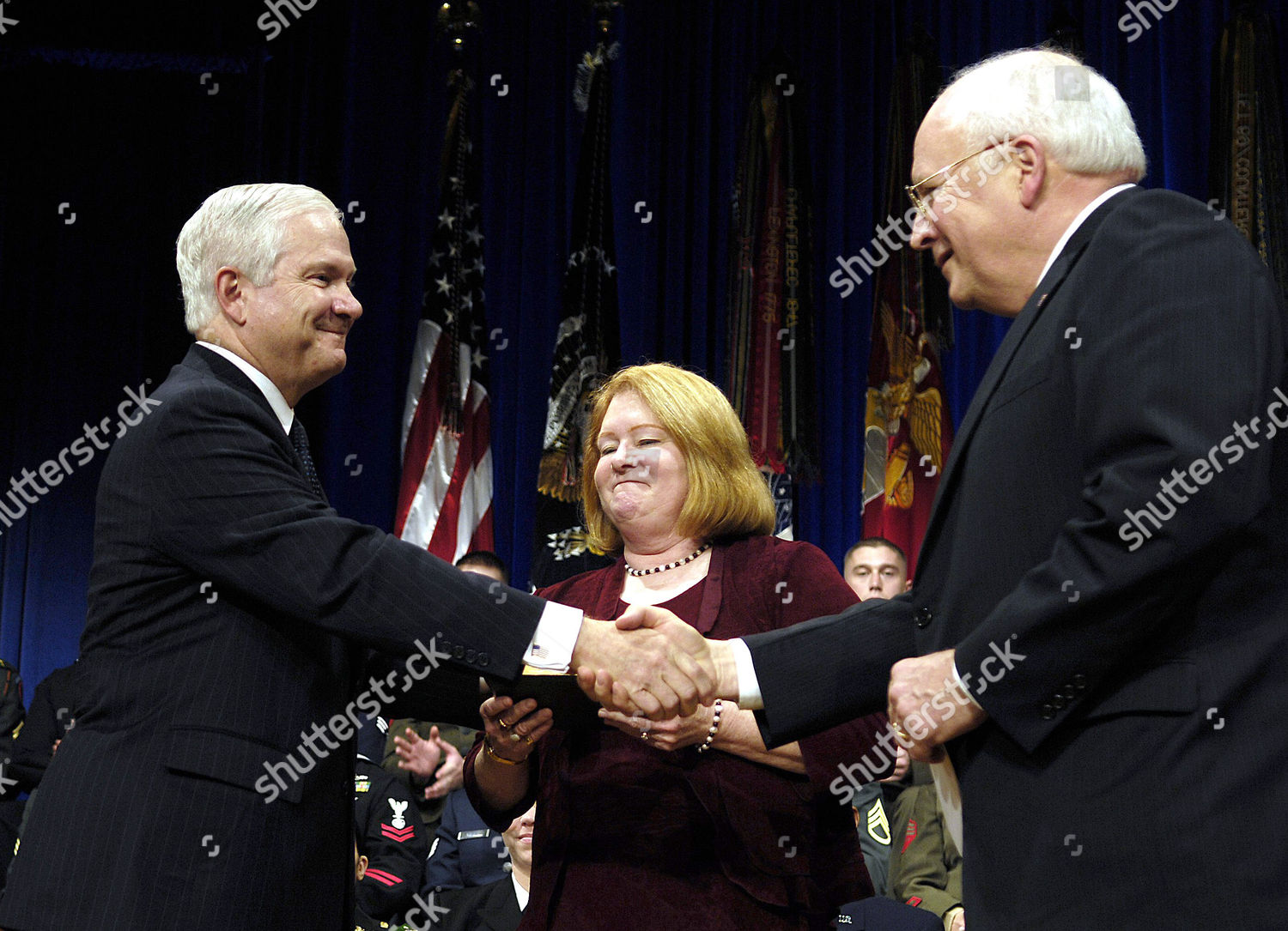 Robert Gates Becky Gates Roberts Wife Editorial Stock Photo - Stock ...
