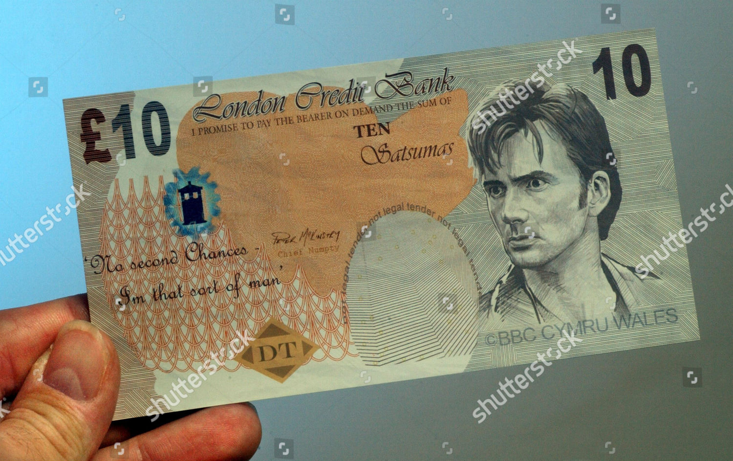 Prop Banknotes Dr Who Featuring Face Editorial Stock Photo - Stock ...