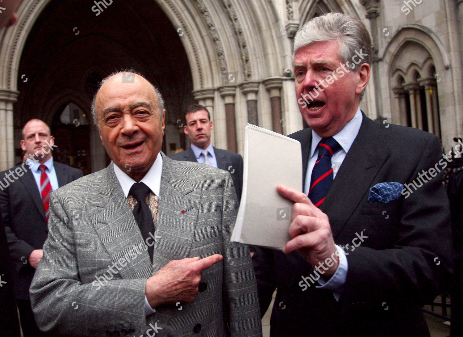 Mohamed Al Fayed Spokesman Michael Cole Editorial Stock Photo - Stock ...