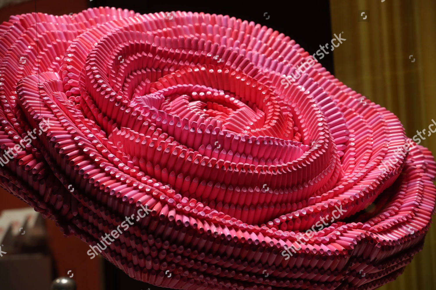 6000 Rose Colored Lipsticks Form Large Editorial Stock Photo - Stock ...