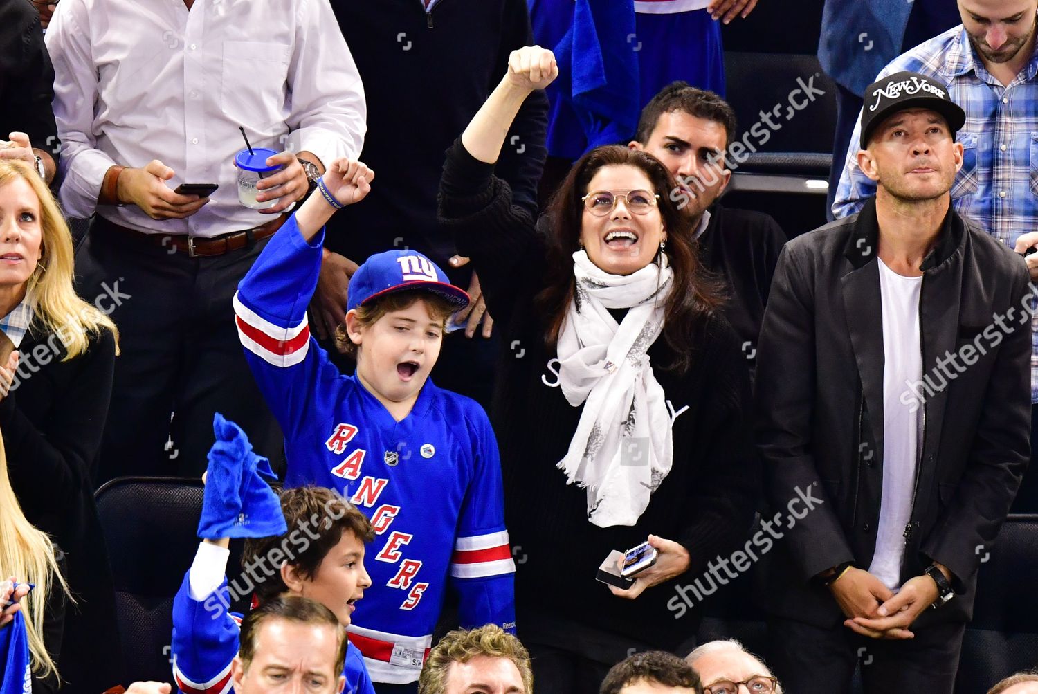 Debra Messing Son Roman Walker Zelman Editorial Stock Photo - Stock ...