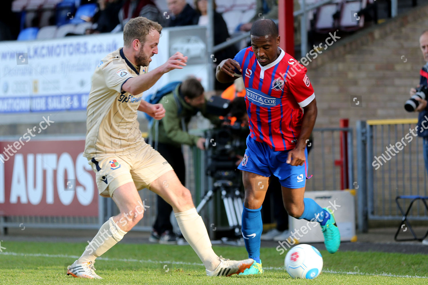 Andre Boucaud Dagenham Jonny Wright Wealdstone Editorial Stock Photo - Stock Image | Shutterstock