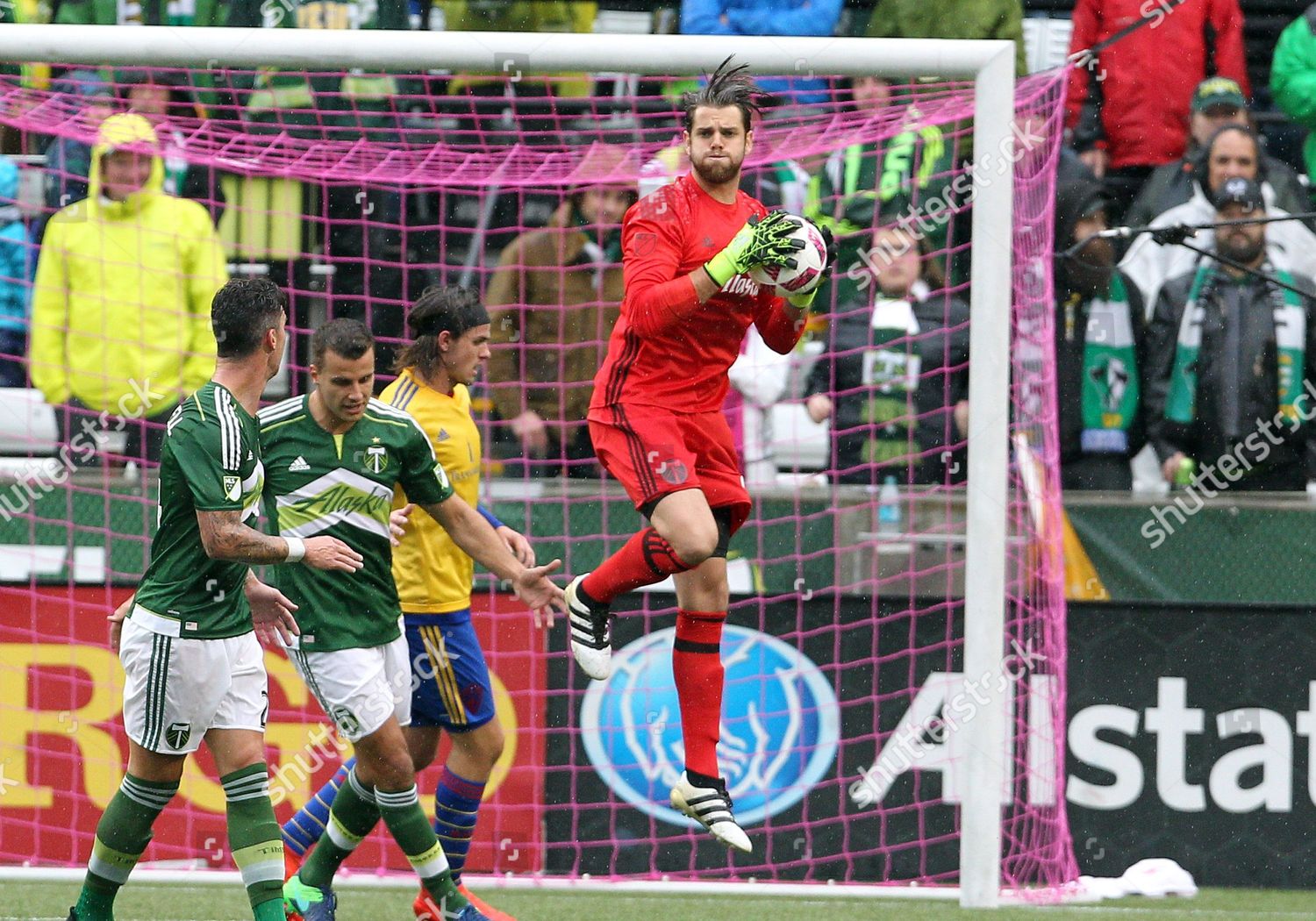 Portland Timbers Goalkeeper Jake Gleeson 90 Editorial Stock Photo ...