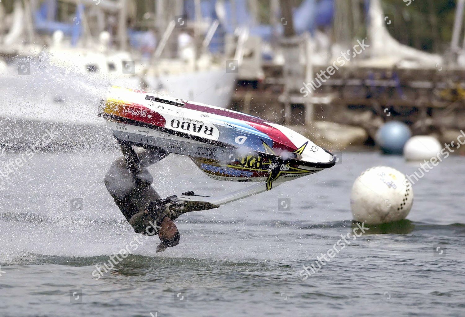 Jet Ski Flip Geneva Switzerland Editorial Stock Photo - Stock Image ...